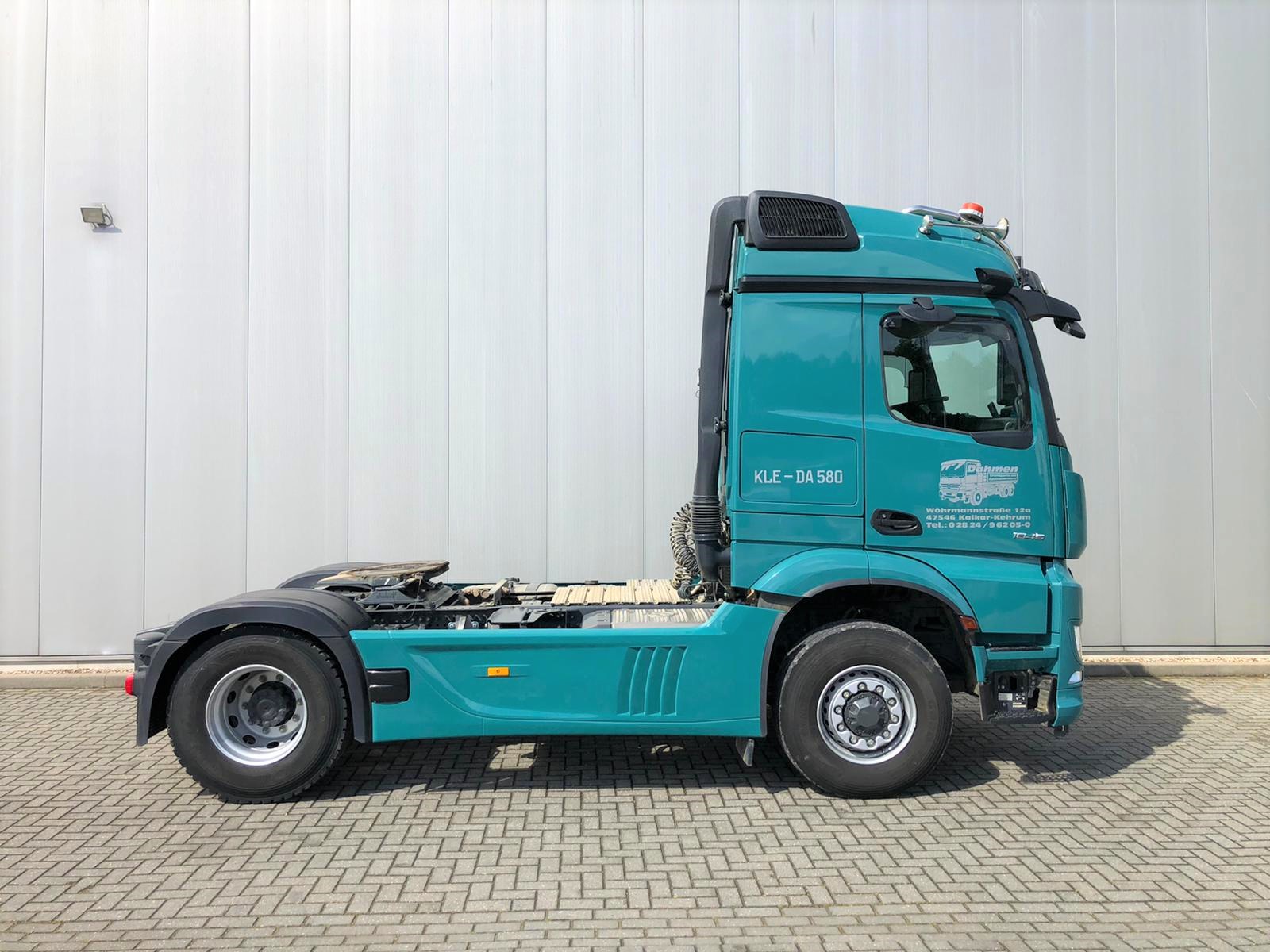 Nieuwe sideskirts voor Mercedes-Benz Arocs met SGA | VEAP Shield United